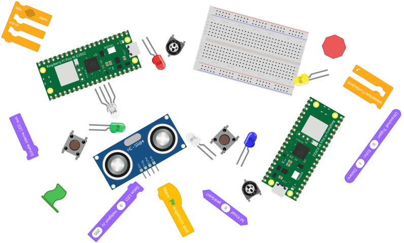 PicoScratch Learn, die spannende Lernsoftware für den Raspberry Pi Pico